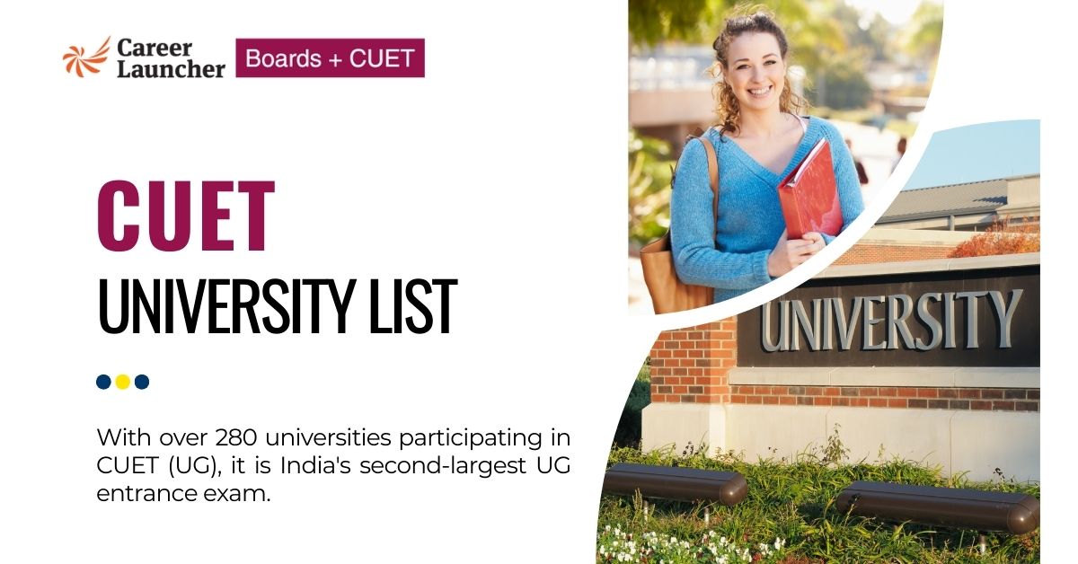 CUET University List 2025 (Out): CUET Colleges & Participating Universities